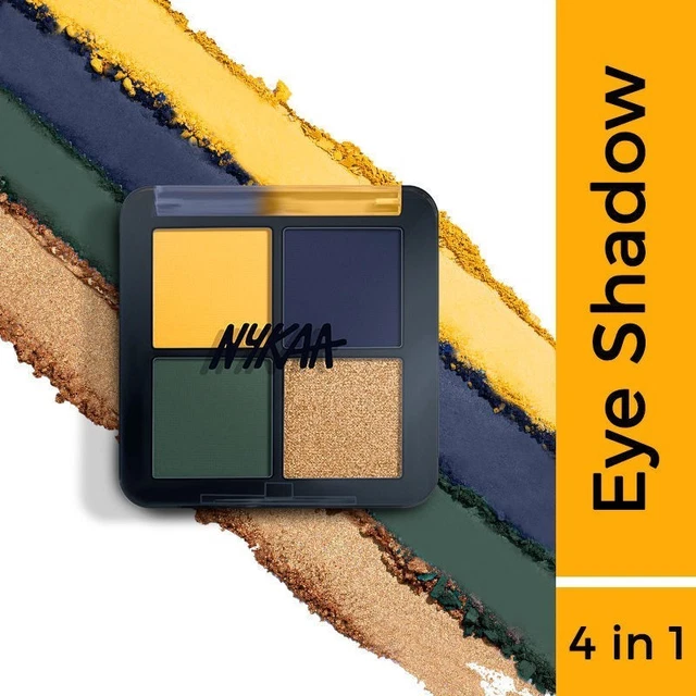 NYKAA EYES ON Me 4 in 1 Quad Lidschatten Palette Carnival Day 13, 5g ...