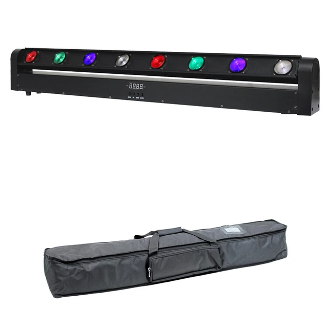EQUINOX SWING BATTEN 8 x 10W Light Effect with Carry Bag RGBW Beam Bar ...