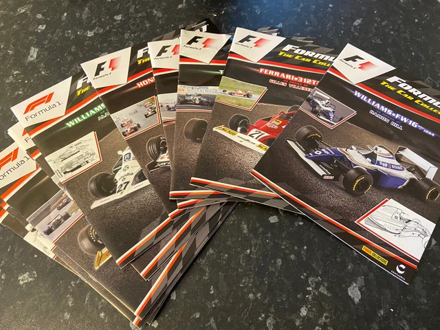 F1 CAR COLLECTION Individual Magazines :issues 1 to 100 : Choose Your ...
