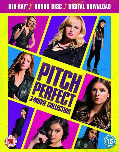 PITCH PERFECT 3 Movie Collection Blu-ray (2018) Anna Kendrick Quality ...
