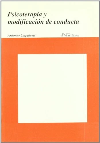 PSICOTERAPIA Y MODIFICACI?N de conducta, Capafons, Antonio, Good Condition, ISBN £3.80 - PicClick UK