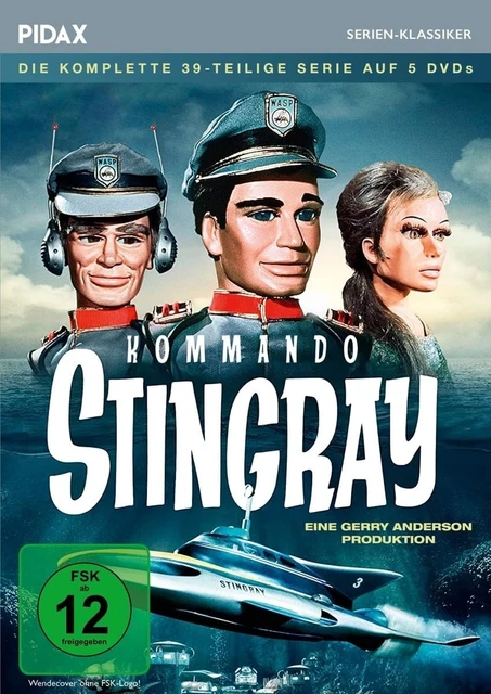 KOMMANDO STINGRAY / Die komplette 39-teilige Serie von Gerry Anderson ...