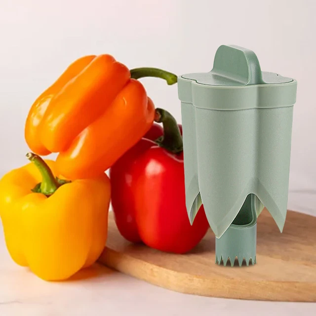 PEPPER CORER QUICK Bell Pepper Corer Tool Fruit Pepper Corer Pepper ...