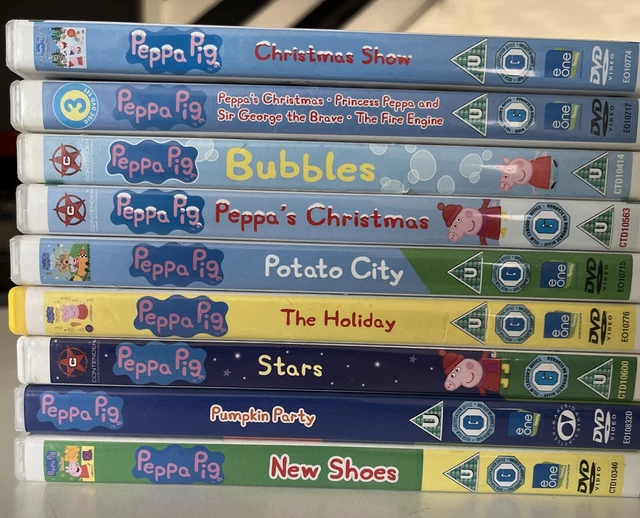 9 X PEPPA Pig DVD Bundle Job Lot £11.12 - PicClick UK
