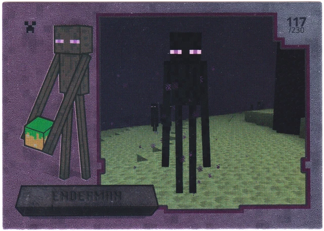 MINECRAFT CARD TCG - 117 - Enderman (foil) EUR 2,00 - PicClick FR