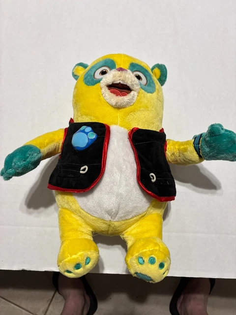 SPECIAL AGENT OSO 14" Disney Store Stuffed Plush Panda Bear Vest Outfit ...