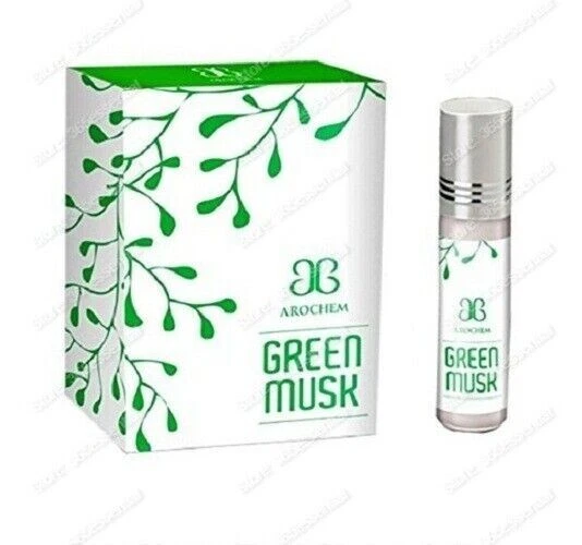AROCHEM GREEN MUSK 6ml Attar perfume Oil Long Lasting Fragrance all ...