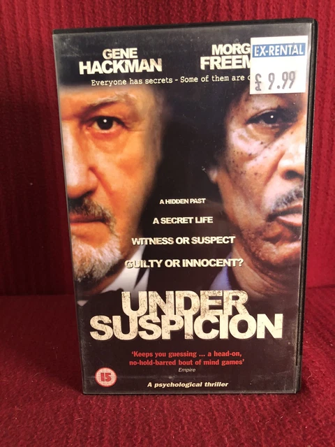 Under Suspicion 1999 Blockbuster Big Box Ex Rental Vhs Tape £6 85