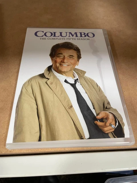 COLUMBO COMPLETE FIFTH SEASON BOX SET DVD. RARE. REGION 2 + 4. vgc t175 ...