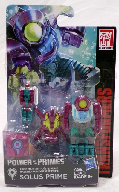 HASBRO TRANSFORMERS POTENCIA de Los Números Primos Prime Master Solus ...