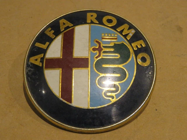 ALFA ROMEO LOGO Wappen Auto Fries Original 2400 51016 Metall Keks 2 EUR ...