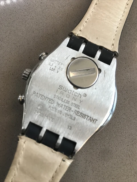 SWATCH IRONY CHRONO Acier INOXYDABLE Water prof Date EUR 19,90 ...