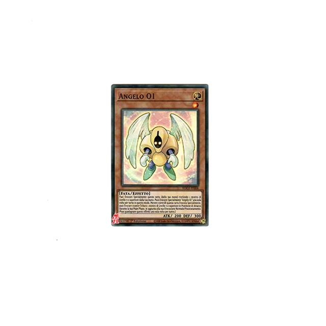 YU-GI-OH! EGO1-IT006 ANGELO 01 Super Rara Italiano 1° Edizione Konami ...