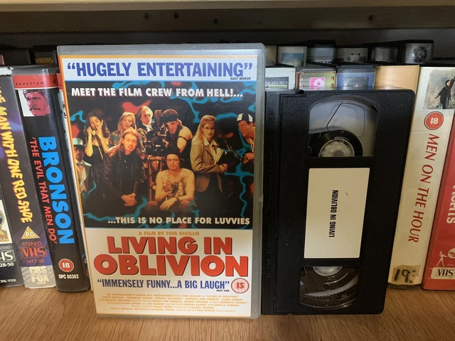LIVING IN OBLIVION Vhs Big box rental, Sample Timecode. L1 £7.00 ...