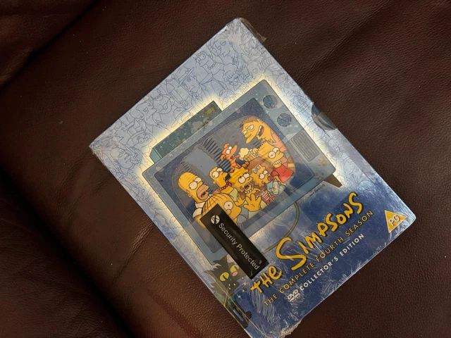 THE SIMPSONS COMPLETE Fourth Season DVD Collector’s Edition - Brand New ...