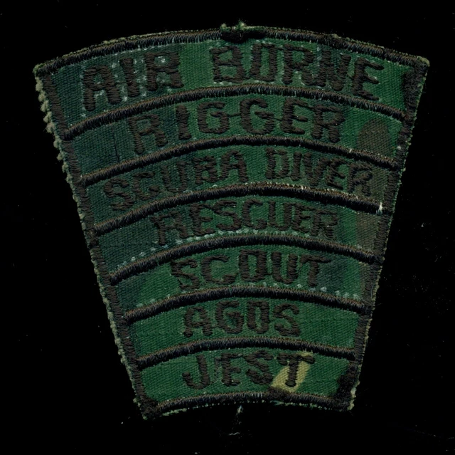 PHILIPPINE NATIONAL POLICE Scroll Airborne Scuba Diver Scout Patch RP-3 ...