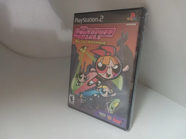 THE POWERPUFF GIRLS RELISH RAMPAGE PS2 NEU NEUWERTIG Spiel nie benutzt ...