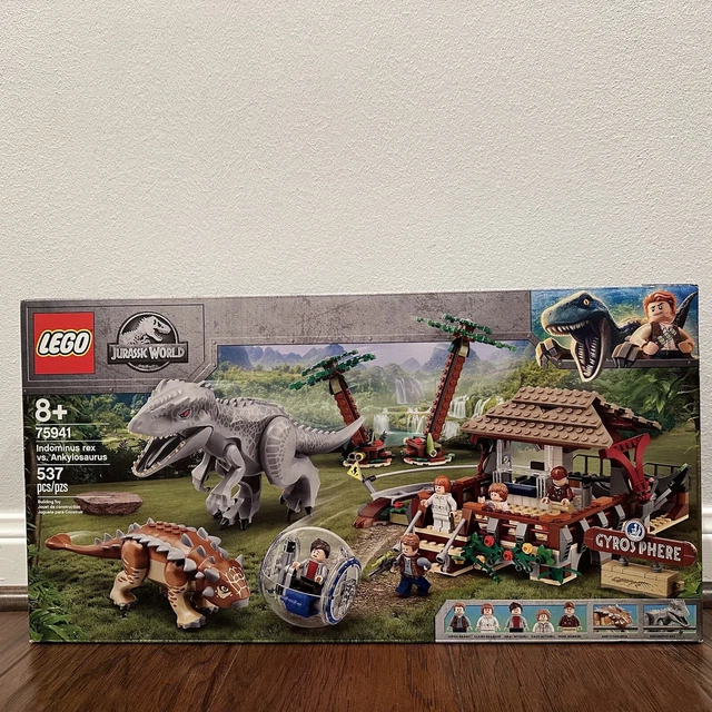 LEGO JURASSIC WORLD Indominus rex vs. Ankylosaurus Set 75941 New ...