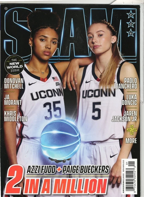 RARE SLAM MAGAZINE #235 Paige Bueckers Azzi Fudd 2022 UConn Huskies ...