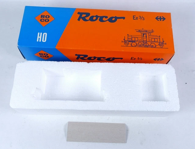 ROCO 43529 LEERKARTON E-Lok SBB Ee 3/3 16382 16385 CFF H0 OVP empty box ...