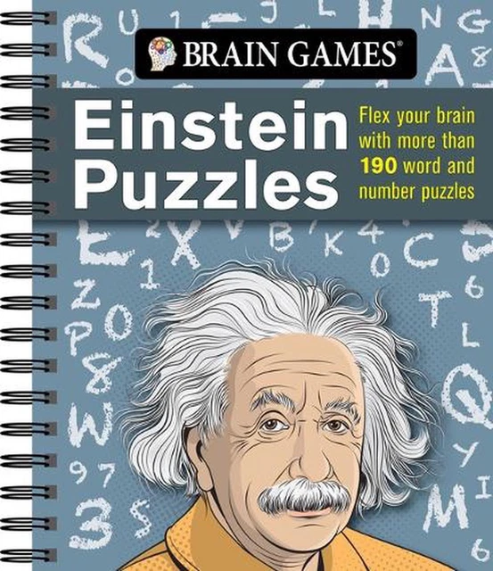 BRAIN GAMES - Einstein Puzzles: Flex Your Brain with More Than 190 Word ...
