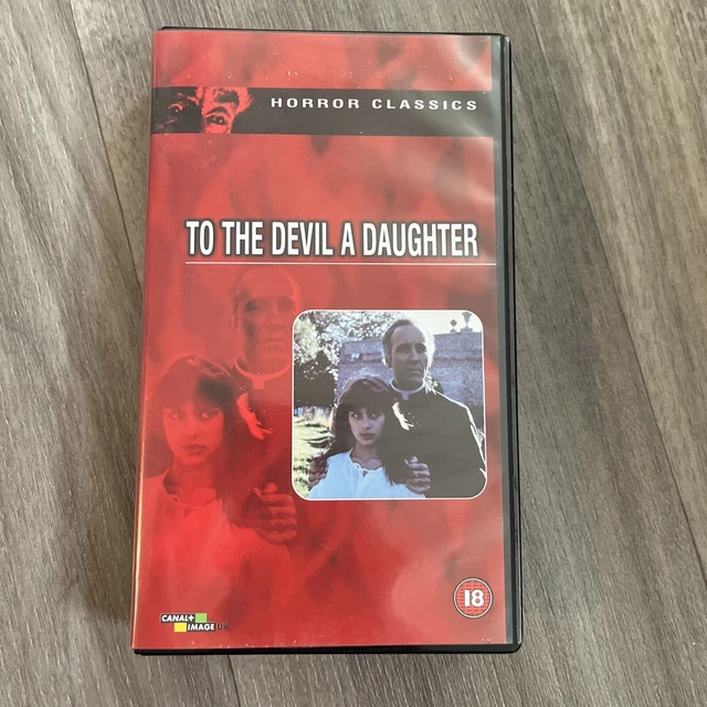 TO THE DEVIL A Daughter Horror Classics VHS Cassette Tape 18 1976 2000 ...