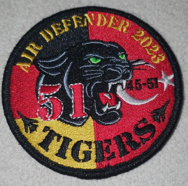 GERMAN AIRFORCE TORNADO Exercise Air Defender 2023 Numbered Rare 45/51 ...