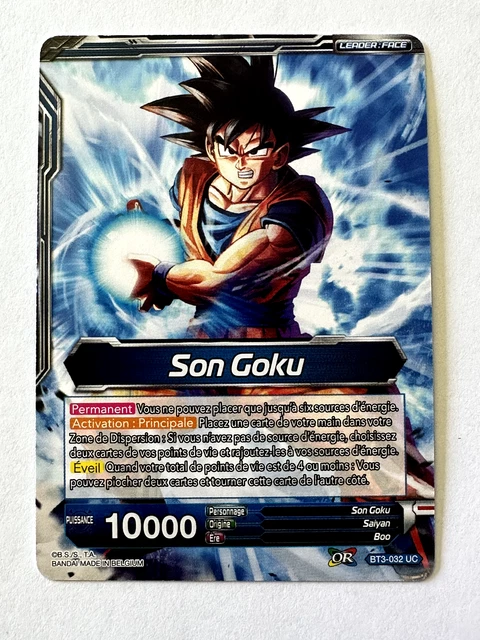 CARTE DRAGON BALL - Son Goku, Super Saiyan 3 - BT3-032 UC - Foil EUR 2,99 - PicClick FR