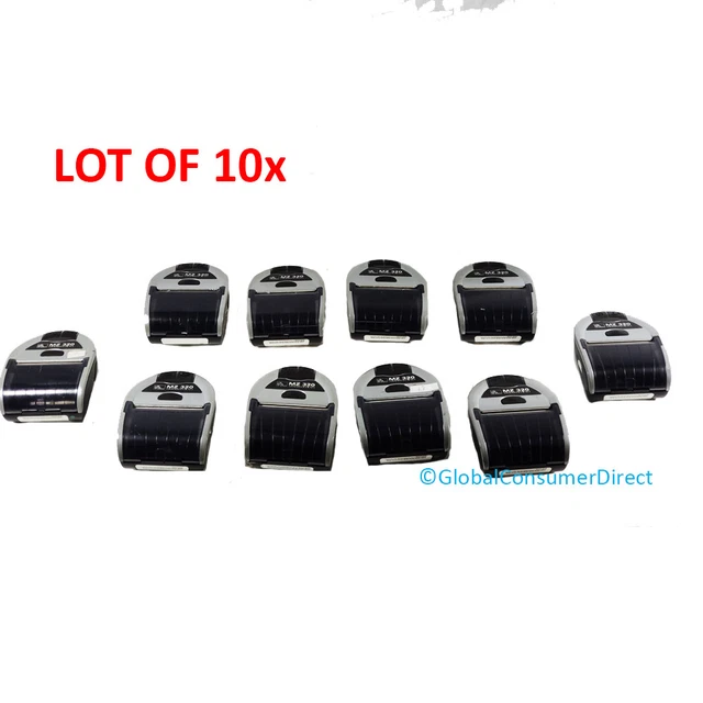 LOT DE 10X Zebra MZ 320 MZ320 Portable Bluetooth sans Fil USB 3 ...