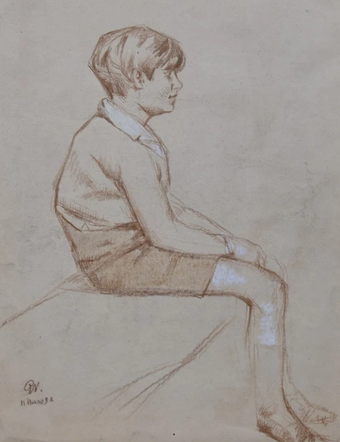 PIERRE HENRI VAILLANT (1878-1939) (33) - crayon - Portrait EUR 200,00 ...