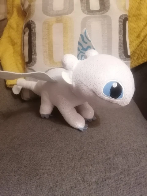 DREAMWORKS HOW TO Train Your Dragon The Hidden World Light Fury Plush ...