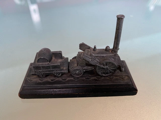 STEPHENSON'S ROCKET FIRST Steam Locomotive Replica British Coal ...