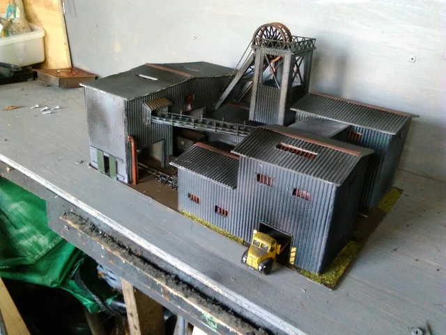 OO GAUGE Coal Mine Building £39.00 - PicClick UK
