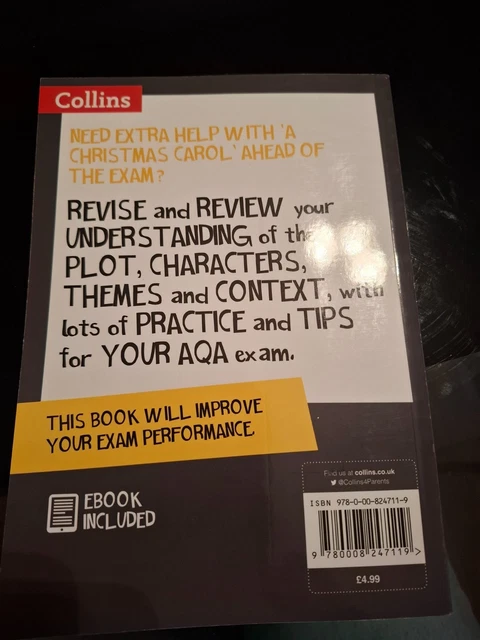 SNAP REVISION AQA - A Christmas Carol. GCSE £2.77 - PicClick UK