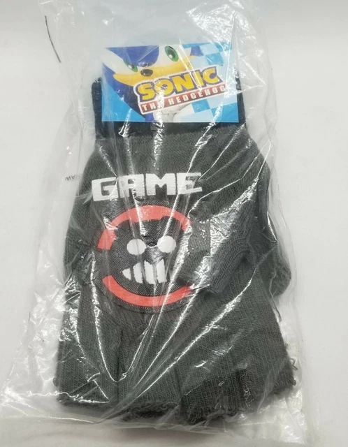 SONIC THE HEDGEHOG Dr. Eggman Robotnik Fingerless Gloves Loot Crate ...