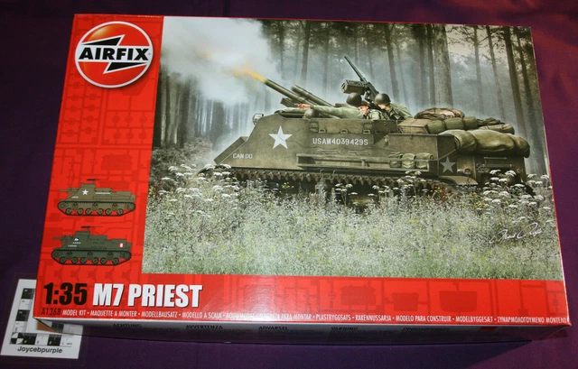 AIRFIX M7 PRIEST SPG 1:35 scale model tank kit A1368. £35.00 - PicClick UK