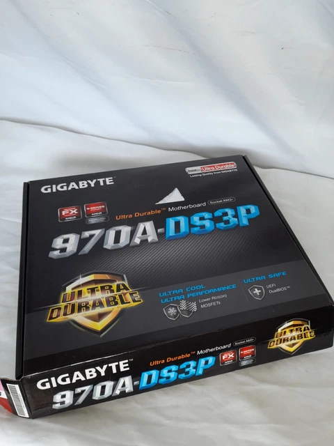GIGABYTE 970A-DS3P USED No Io Shield £26.40 - PicClick UK