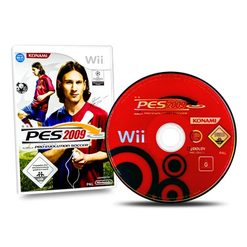 NINTENDO WII SPIEL PES 2009 Pro Evolution Soccer mit OVP ohne Anleitung ...