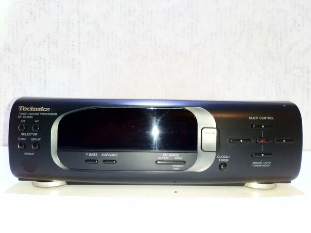 TECHNICS ST-CH505 TUNER / SOUND PROCESSOR. Fully Working Order EUR 28 ...