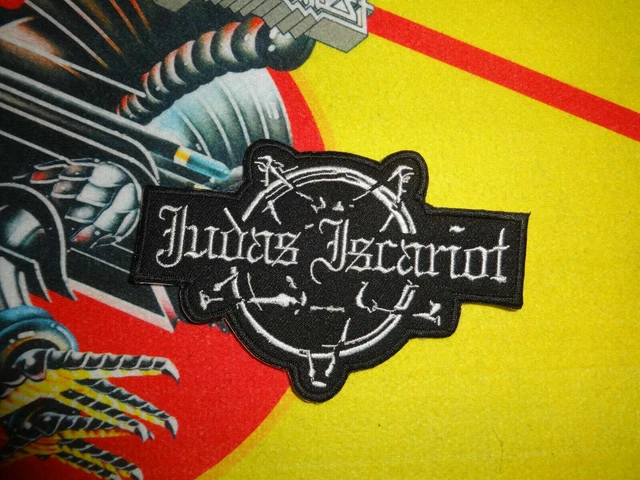 JUDAS ISCARIOT SHAPE Patch Black Metal Nargaroth taake Sargeist Mgla ...