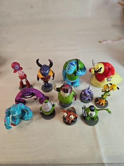 Disney Pixar Monsters University Inc Figures Toy Bundle Cake Toppers