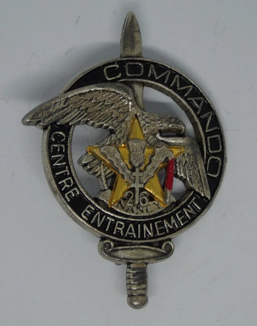 FRENCH ARMY 26TH Infantry Regiment Commando Training Centre CEC Badge ...
