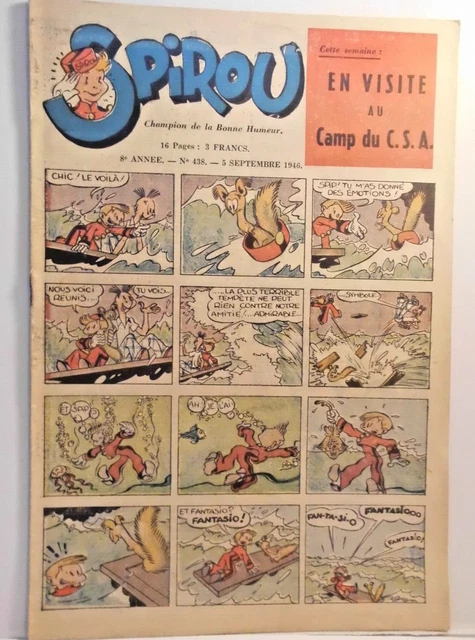 SPIROU ROBBEDOES 438 Dupuis Franquin 1946 Tif et Tondeu Red Ryder ECC molto buono EUR 5,50 ...