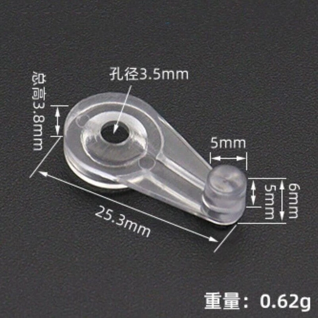 GLASS RETAINER CLIPS Kit, 25mm Plastic Mirrors Holder 5mm Glass with ...