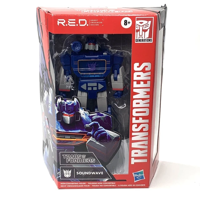 TRANSFORMERS GENERATIONS R.E.D. G1 Soundwave 6” Action Figure Toy EUR ...