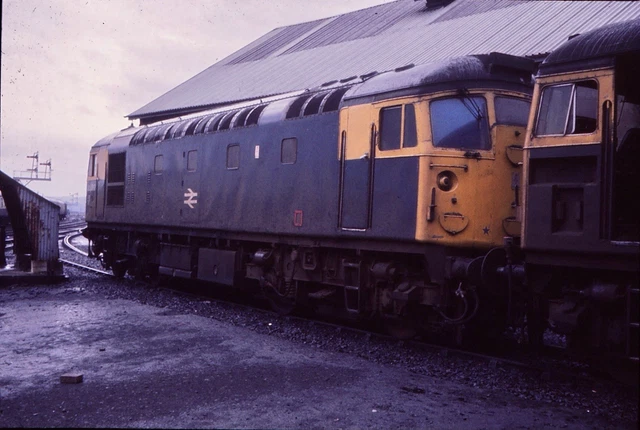 35MM SLIDE BR British Railways Diesel Loco Class 26012 1976 Original £3 ...