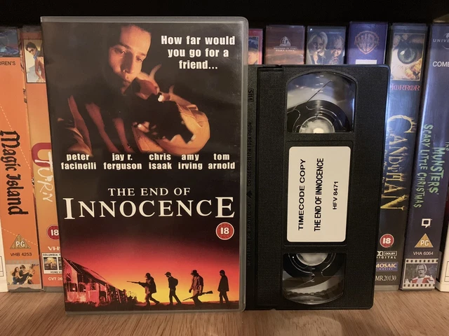 THE END OF Innocence, rare Vhs Big box rental, Sample Timecode. L3 £5. ...