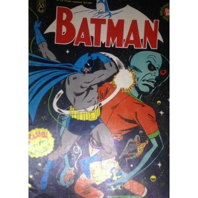 FUMETTO BATMAN MONDADORI 12 1967 Raro EUR 24,99 - PicClick IT