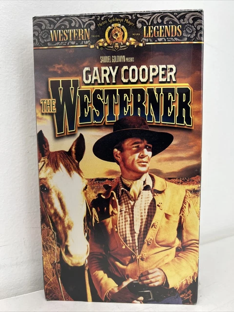 THE WESTERNER VHS Gary Cooper, Walter Brennan, Rare. B&W New Factory ...