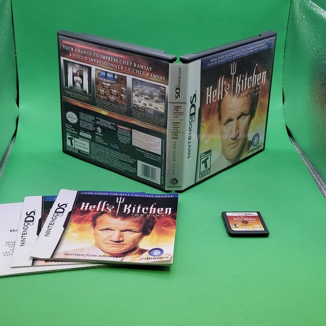 HELL'S KITCHEN: THE Game (Nintendo DS 2008) Complete CIB $16.99 ...
